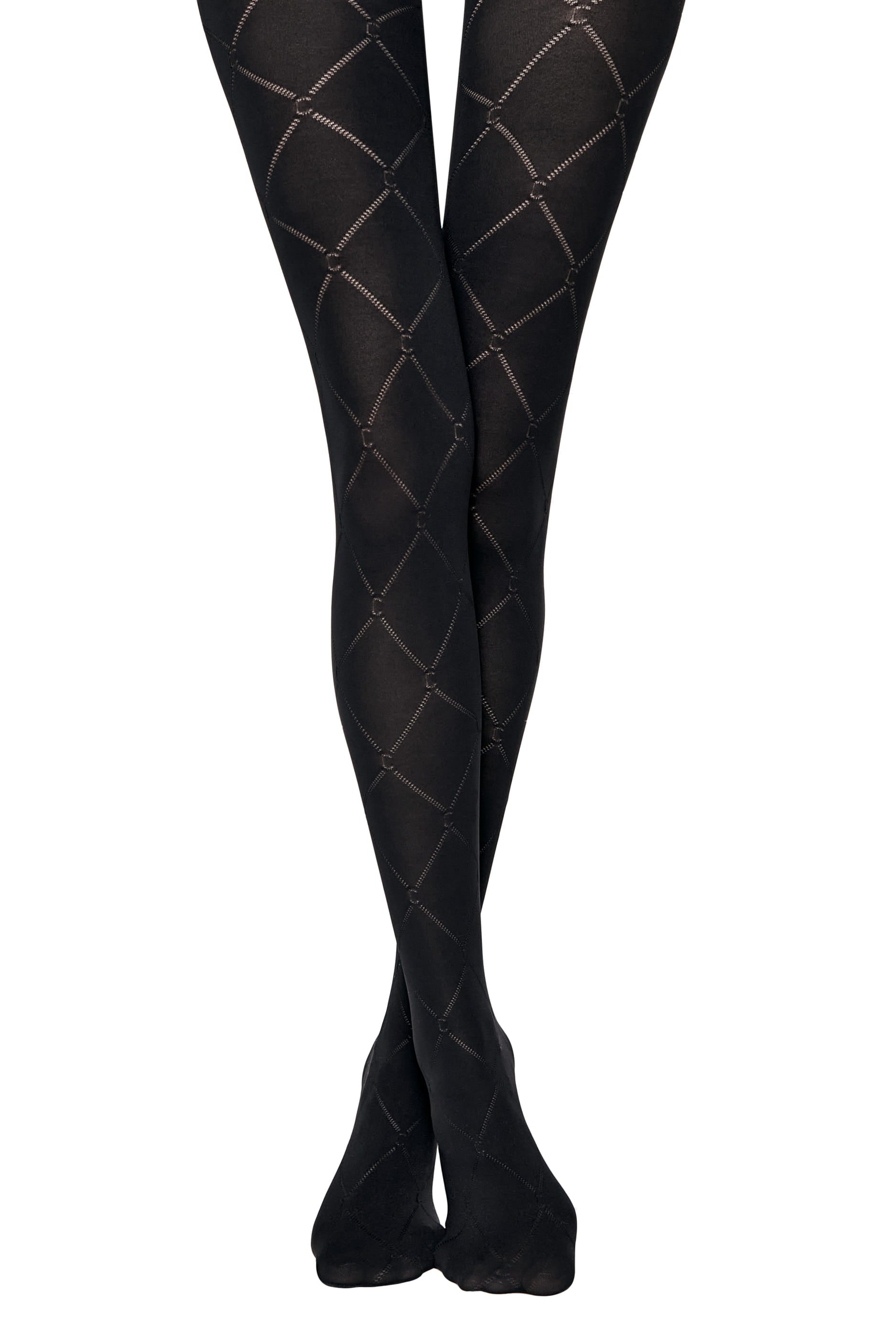 Conte HISTORY 50 denier patterned opaque tights | Socks-Tights.com