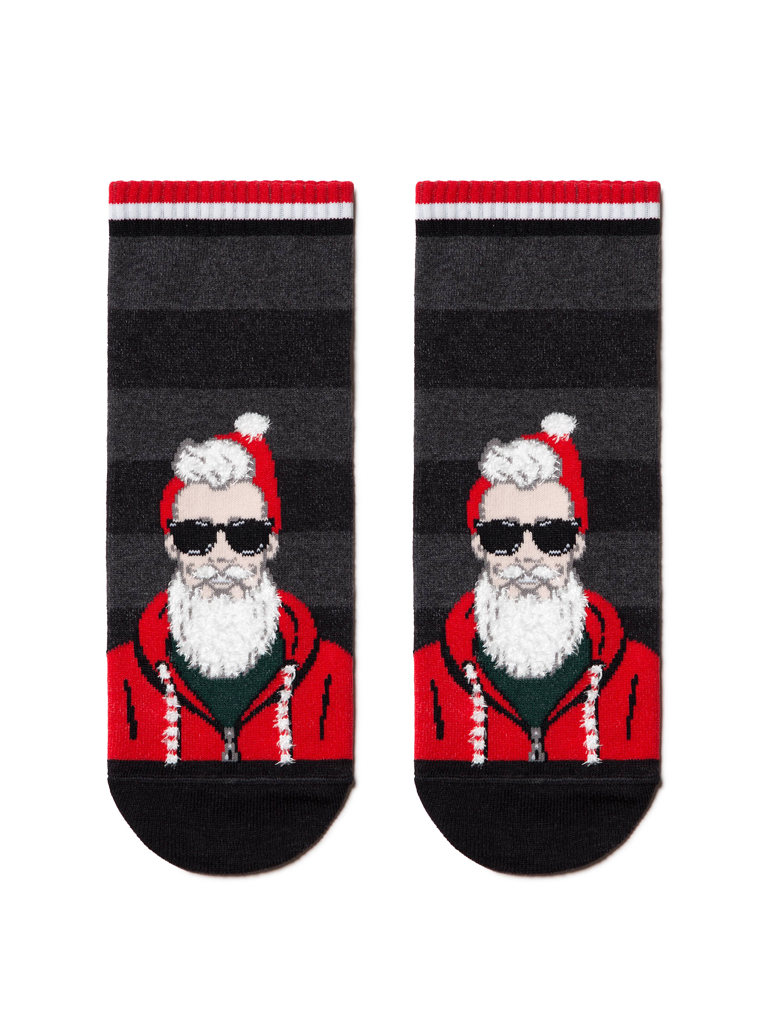 Short Christmas socks for men Fashion Santa – Socks-Tights.com